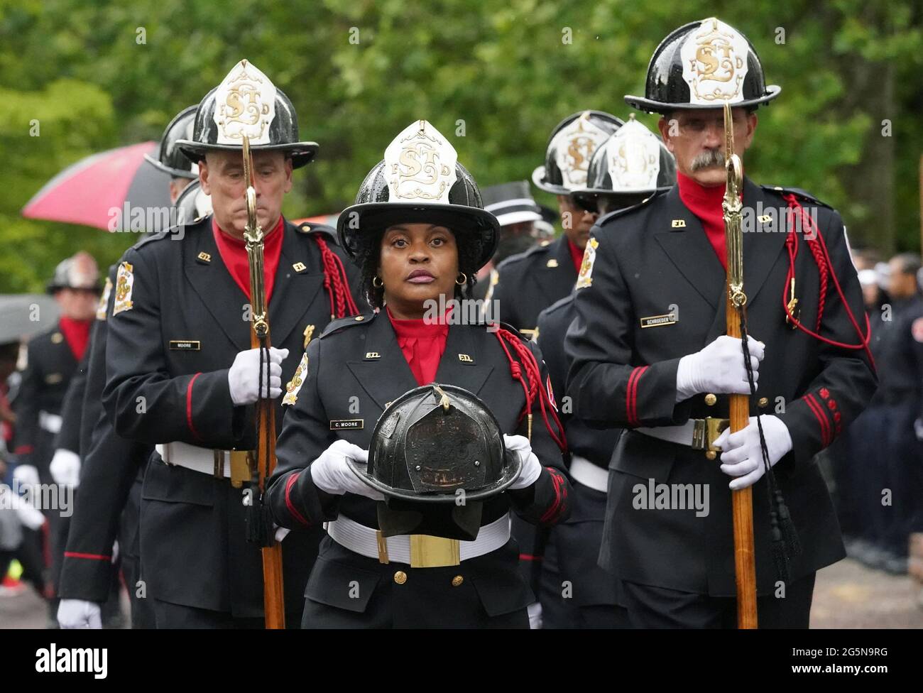 St. Louis, United States. 28th June, 2021. The St. Louis Fire ...
