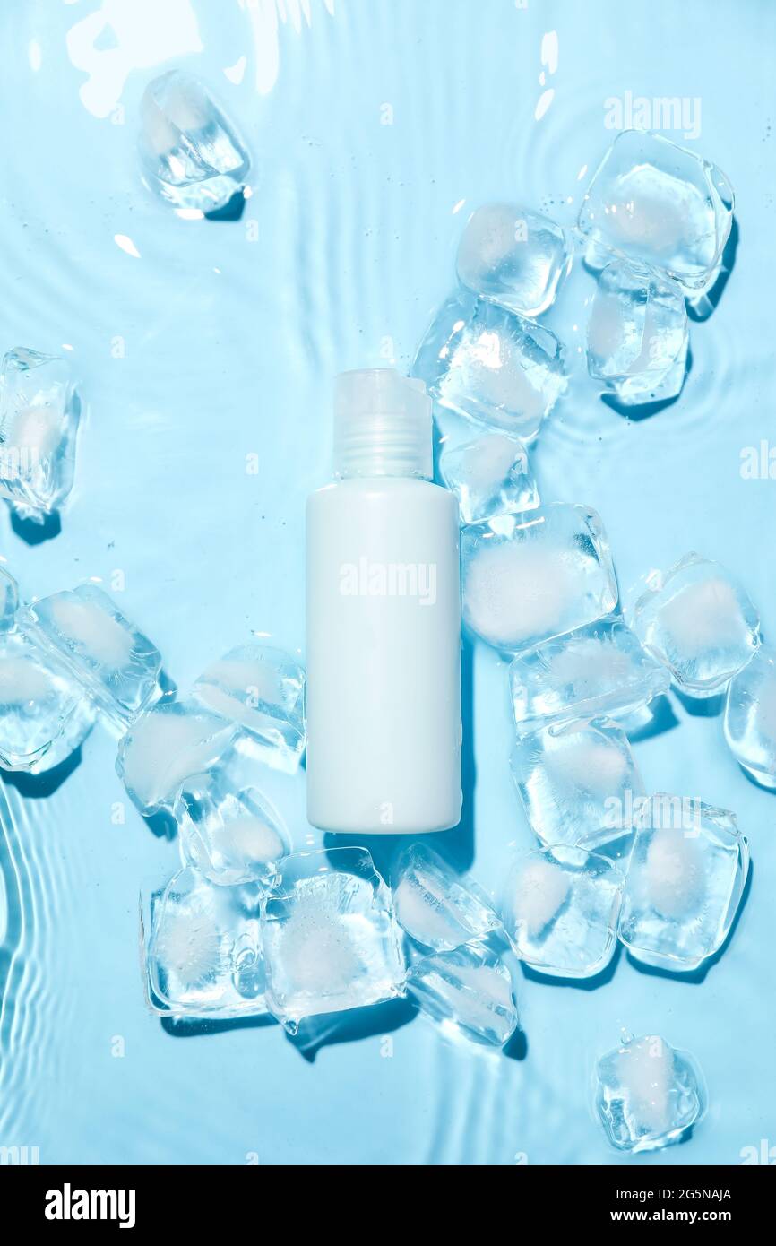Bottle cosmetic product ice hi-res stock photography and images - Alamy