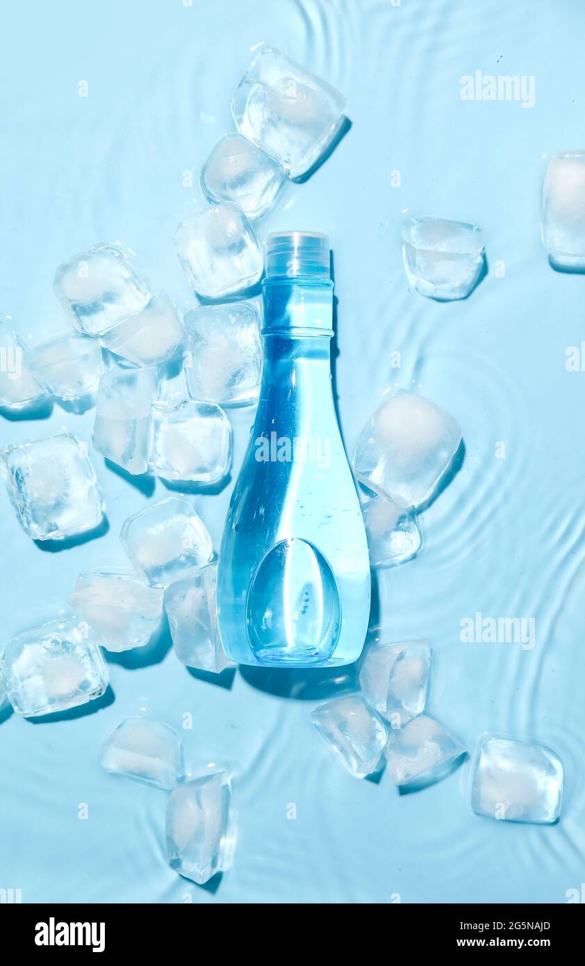 Bottle cosmetic product ice hi-res stock photography and images - Alamy