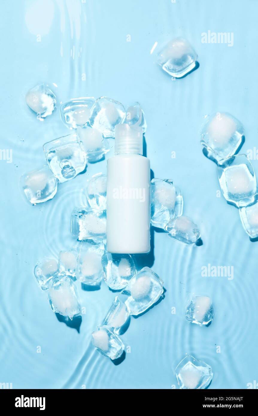 Bottle cosmetic product ice hi-res stock photography and images - Alamy