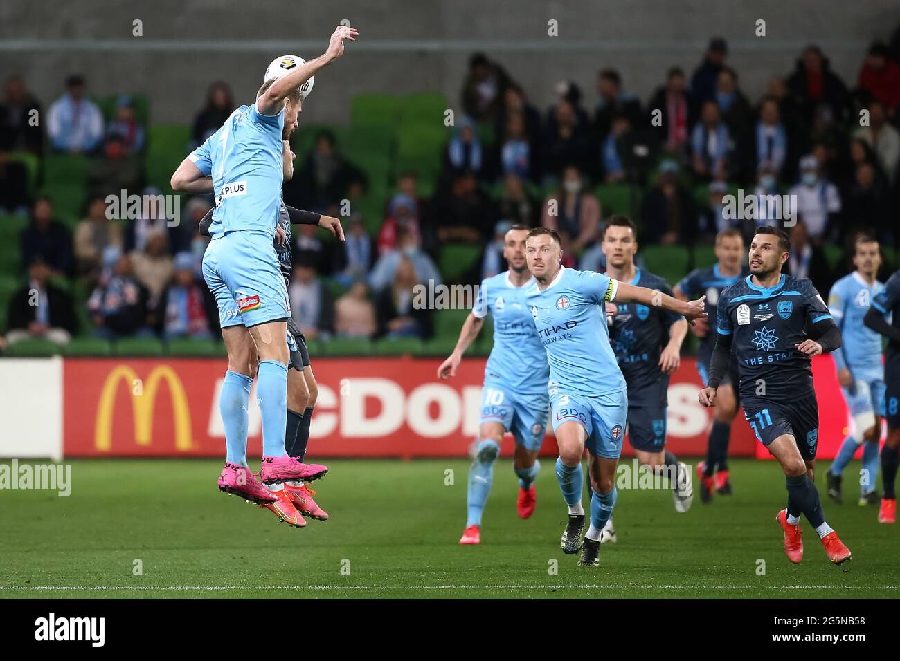 MELBOURNE, AUSTRALIA - JUNE 27: Rostyn Griffiths of Melbourne City ...