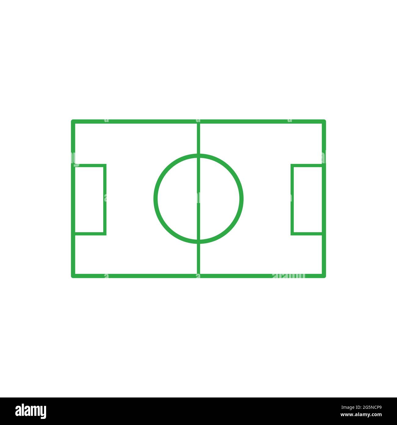 Football pitch detail Stock Vector Images - Alamy