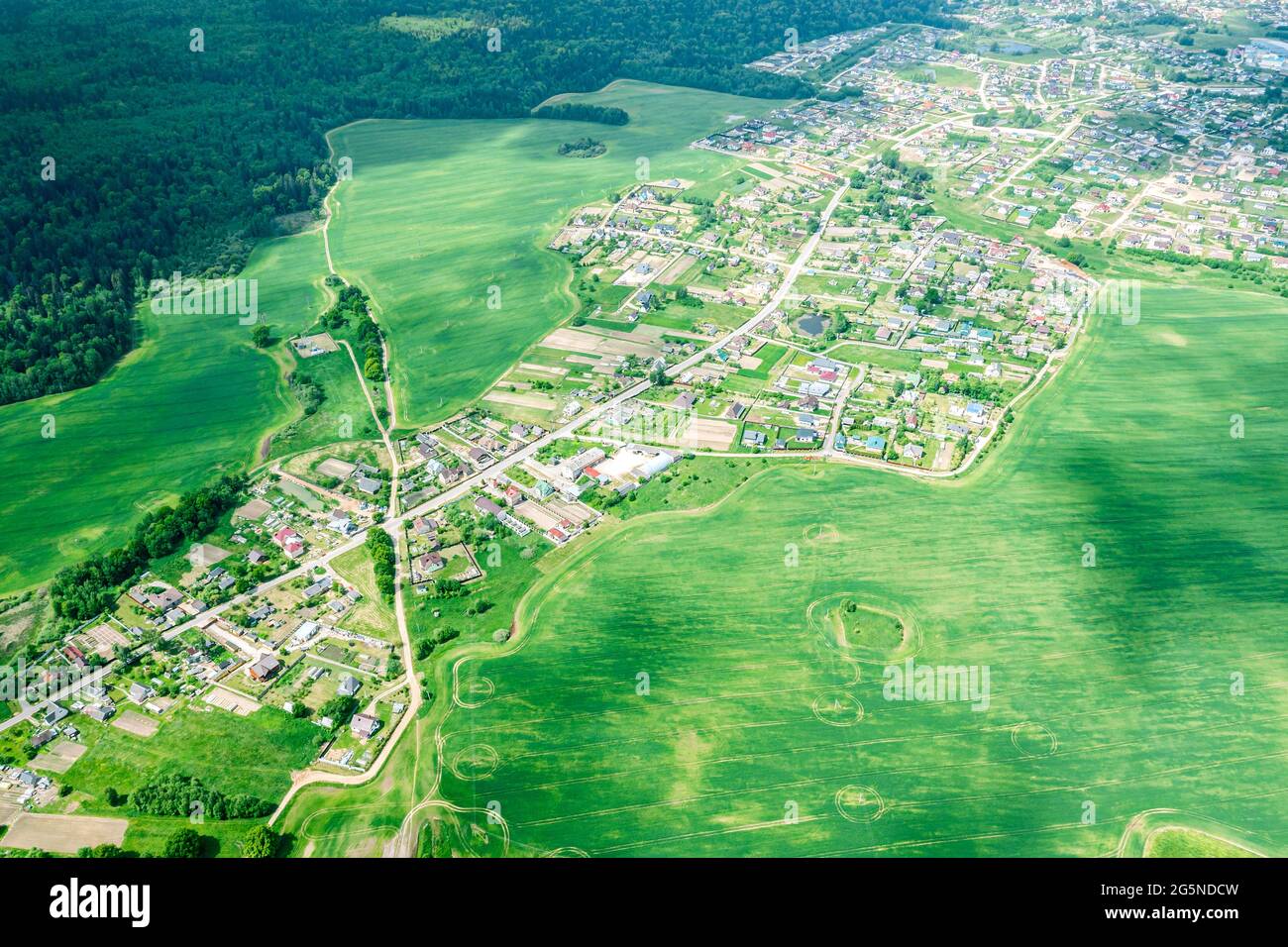 Aerial village hi-res stock photography and images - Alamy