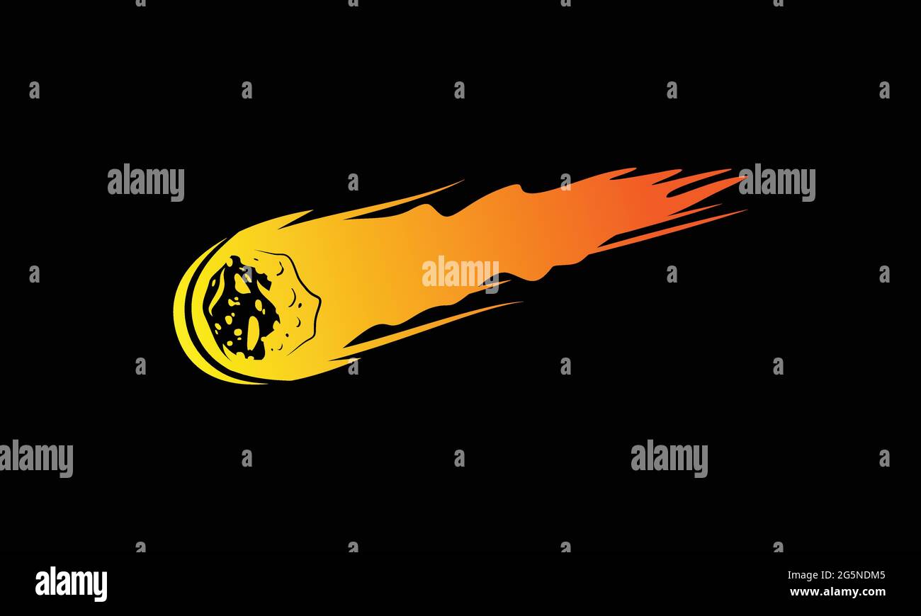 Asteroid icon Logo design vector illustration Stock Vector Image & Art ...