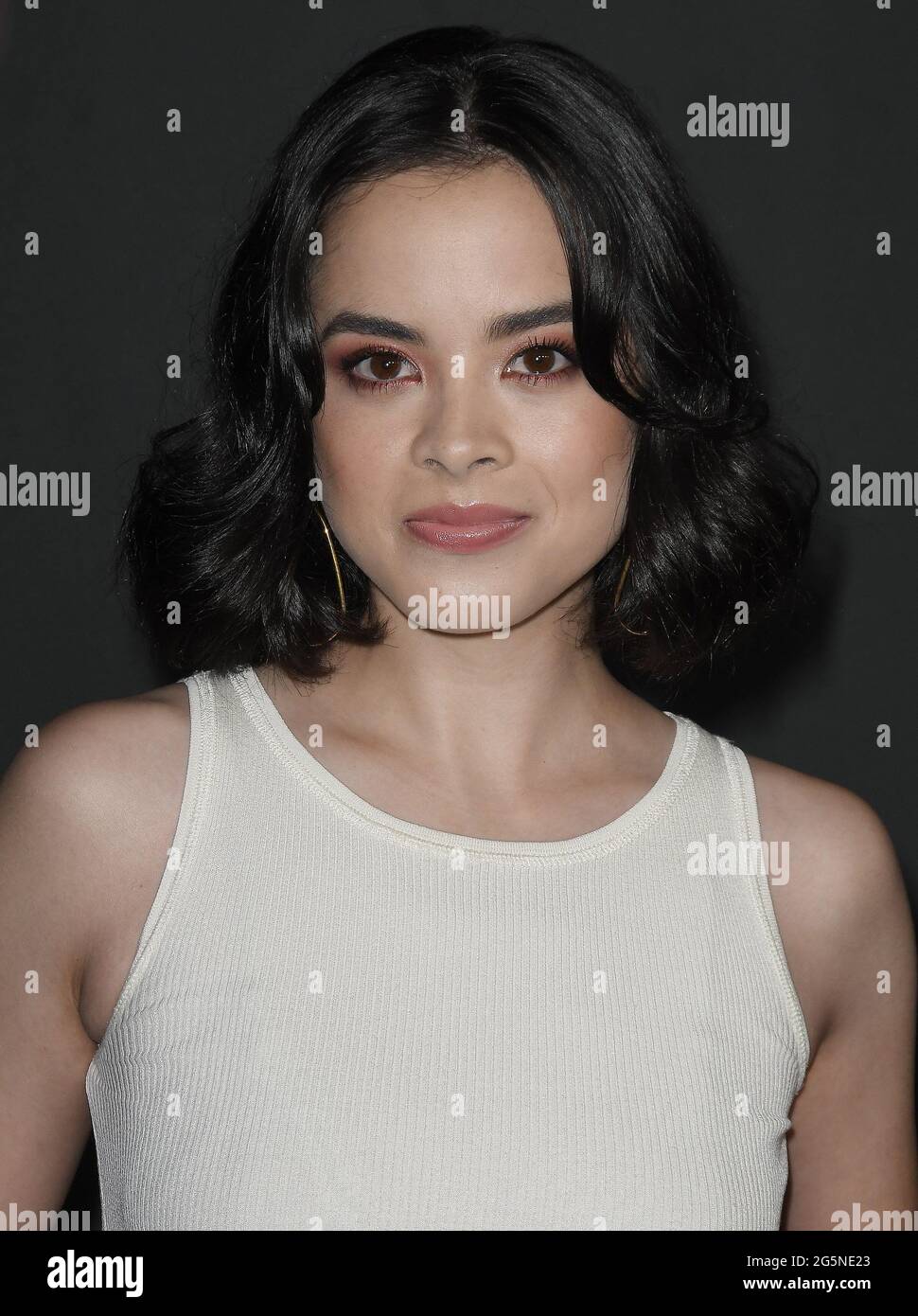 Julia Rehwald arrives at the FEAR STREET TRILOGY Premiere held at the ...