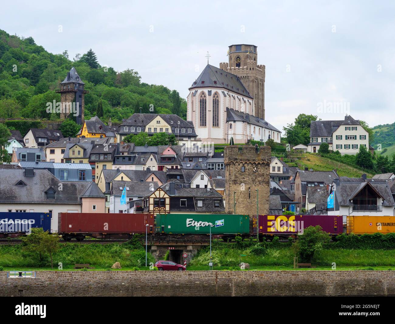 Church st martin oberwesel unesco hi-res stock photography and images ...