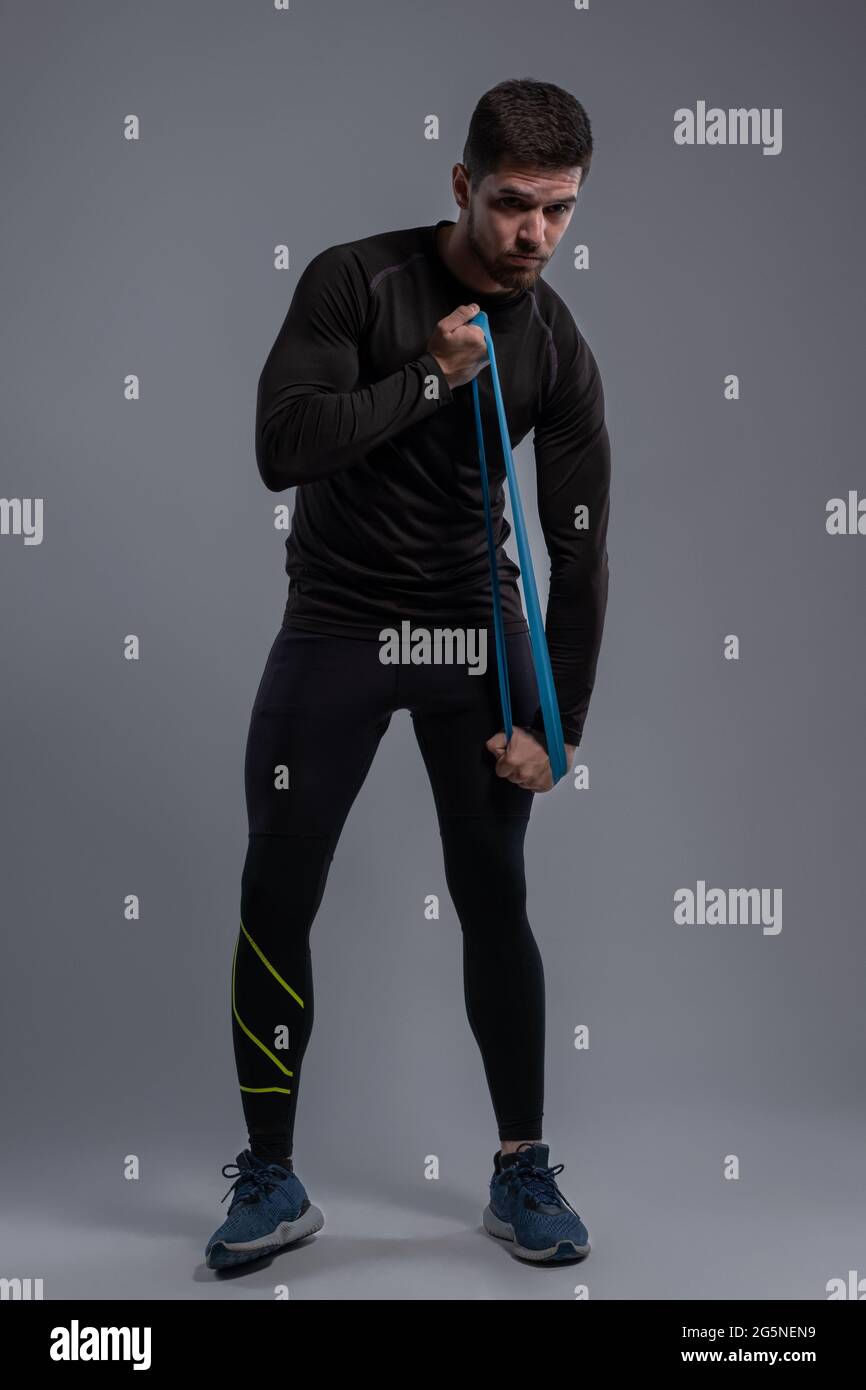 Fitness resistance band loop hi-res stock photography and images - Alamy