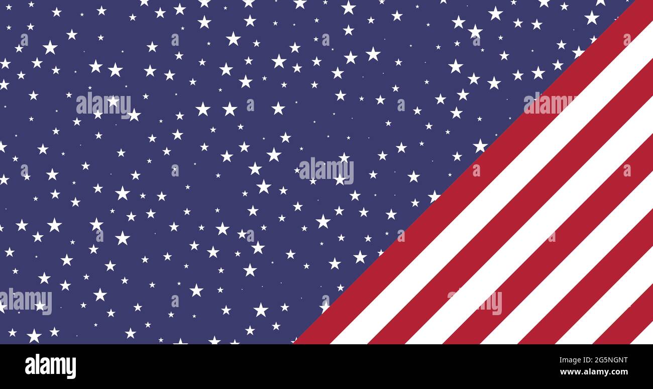 American patriotic Flag abstract background, Vector background for ...