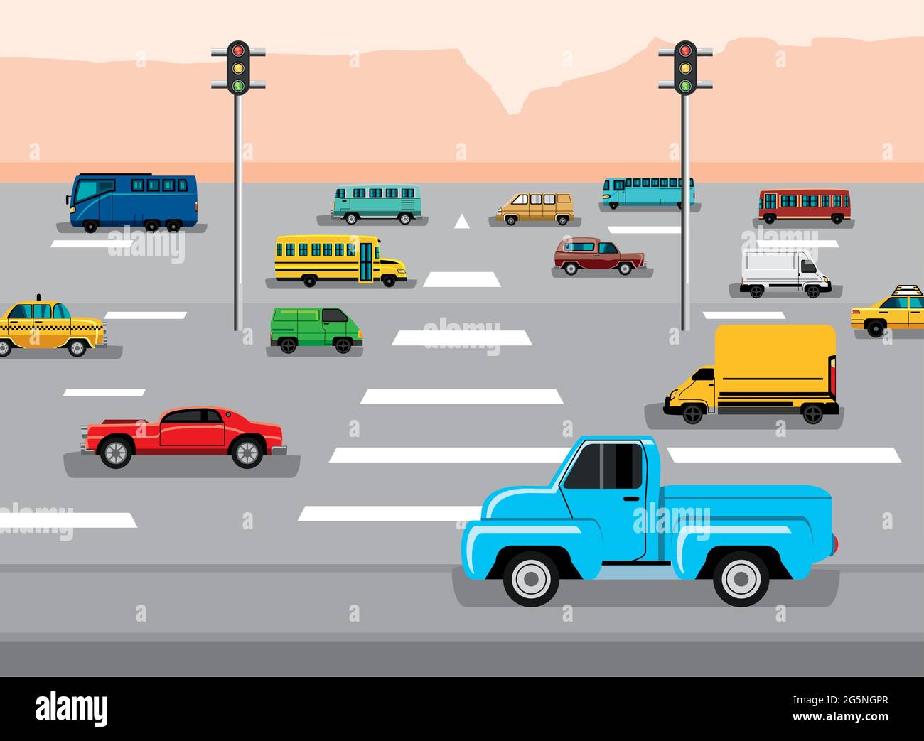 Vehicles motion Stock Vector Images - Alamy