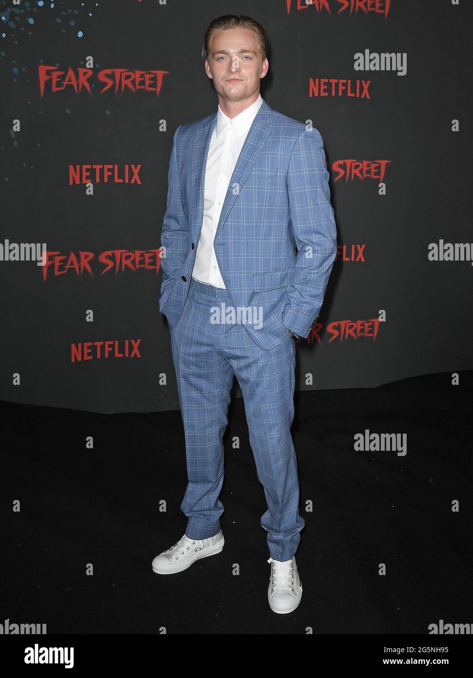 Los Angeles, USA. 28th June, 2021. McCabe Slye arrives at the FEAR ...