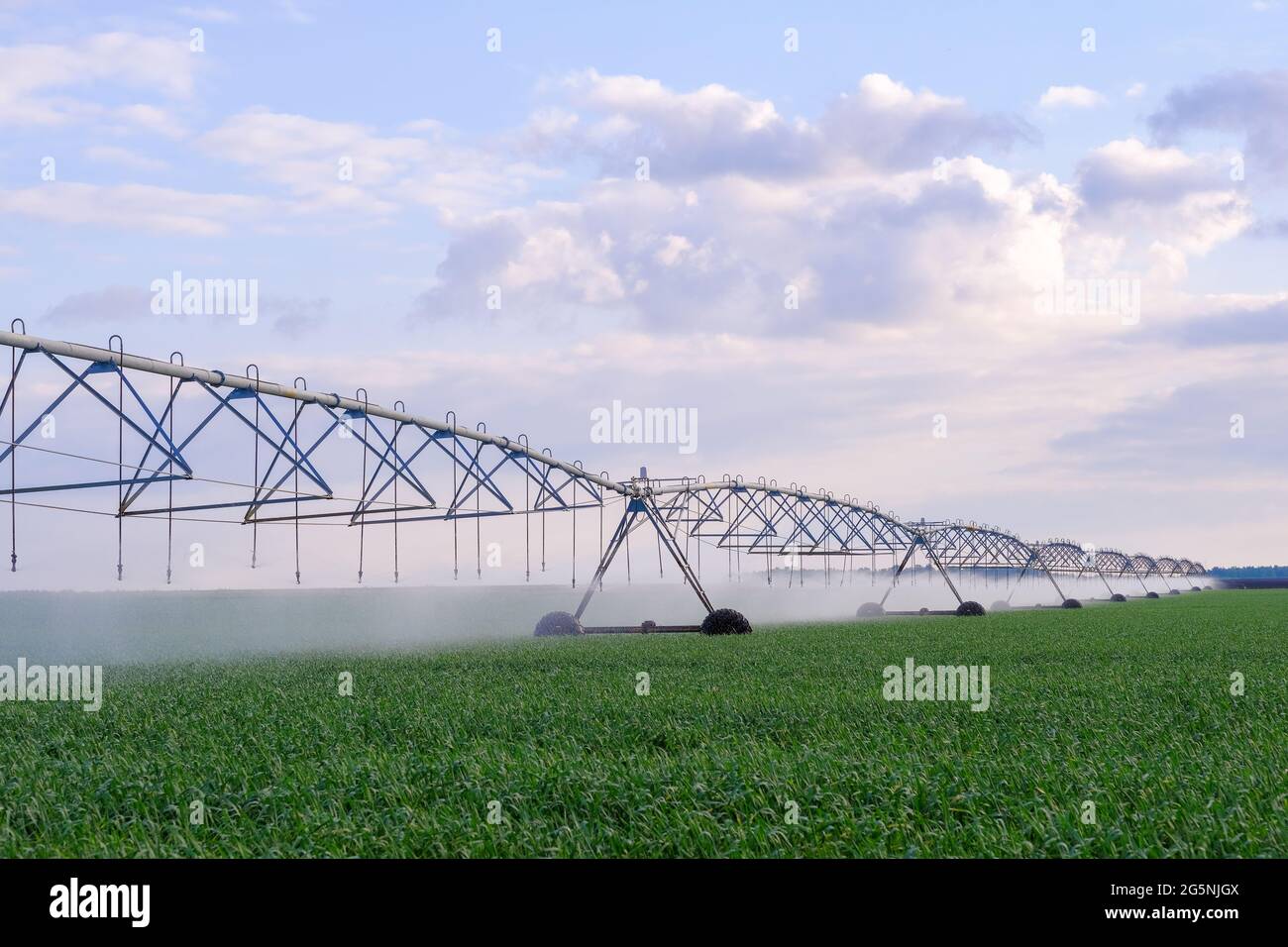 Automated irrigation system Stock Photo - Alamy