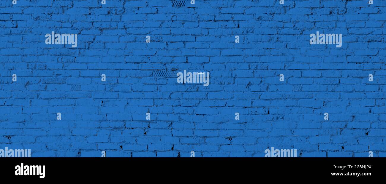 Blue brick wall texture hi-res stock photography and images - Alamy