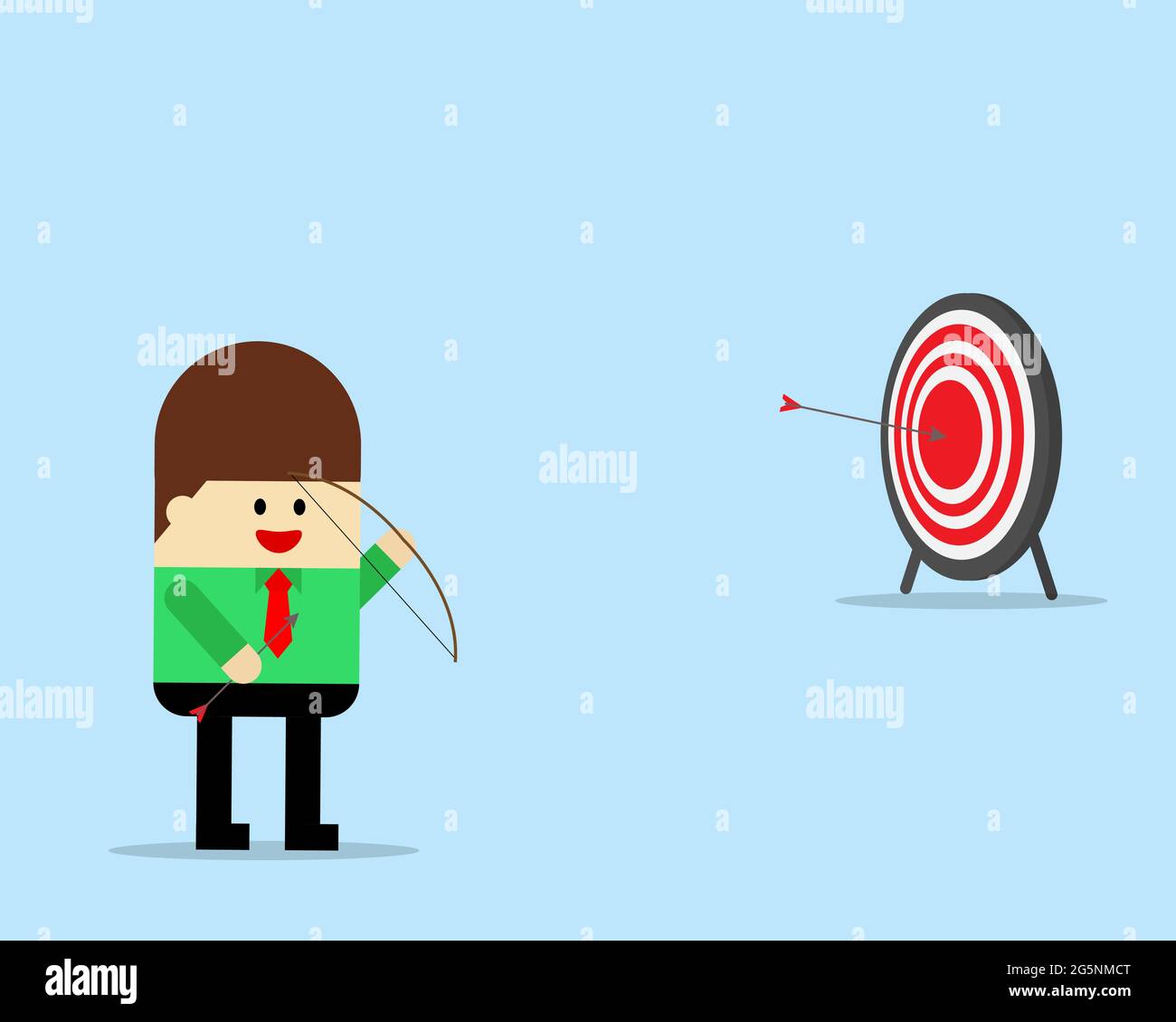 Employee luck Stock Vector Images - Alamy