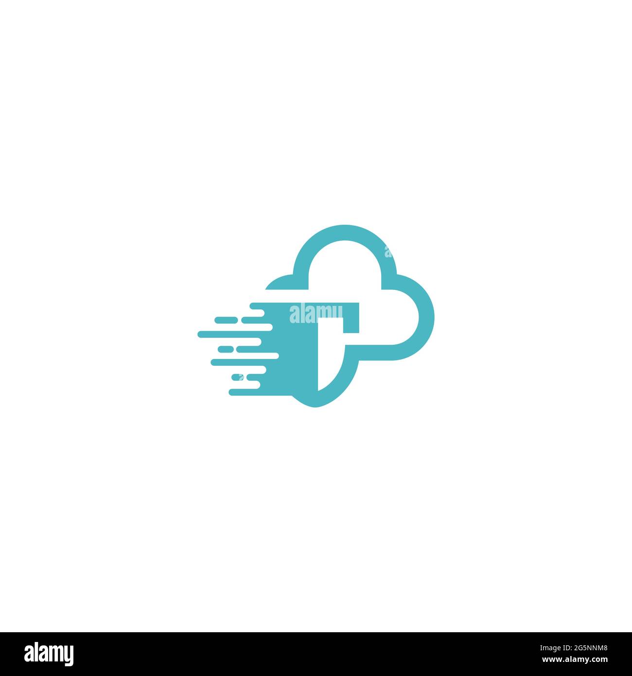 Cloud data protect logo hi-res stock photography and images - Alamy