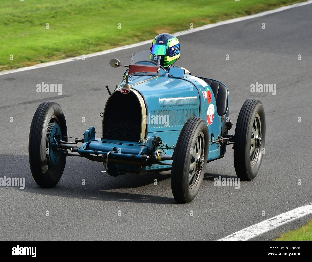 Alex Ames, Bugatti T35C, Allcomers Scratch Race for Pre-War Cars, VSCC ...