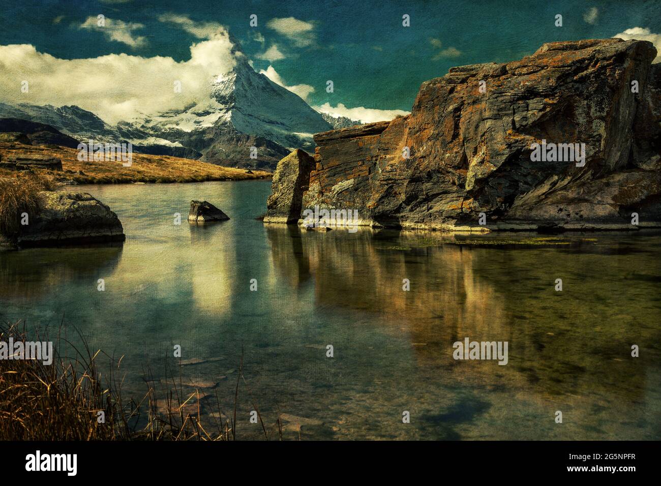 The Alpine region of Switzerland Stock Photo - Alamy