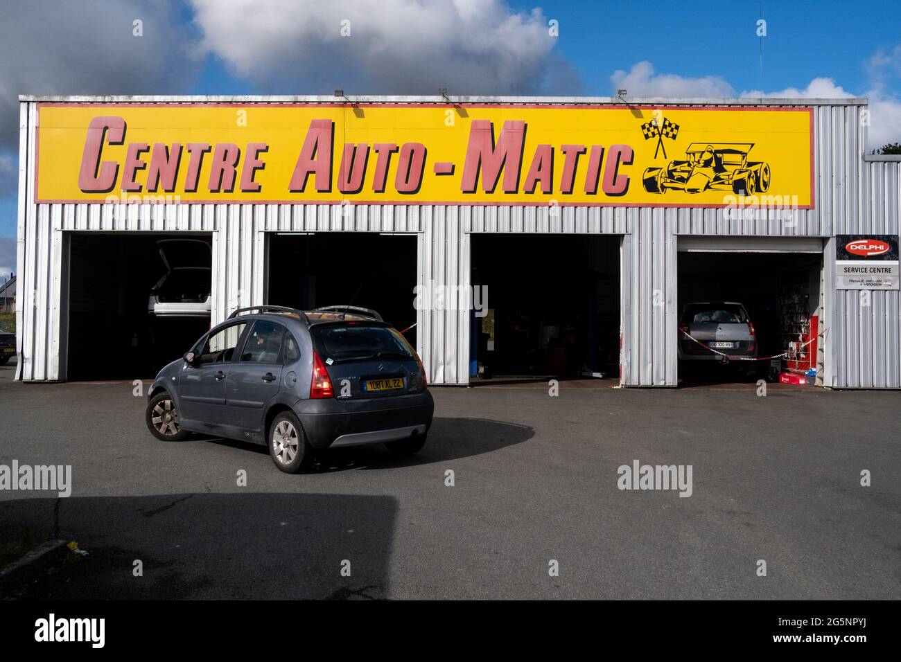 France, Brittany. Illustration of daily life. Photo by Martin Bertrand ...