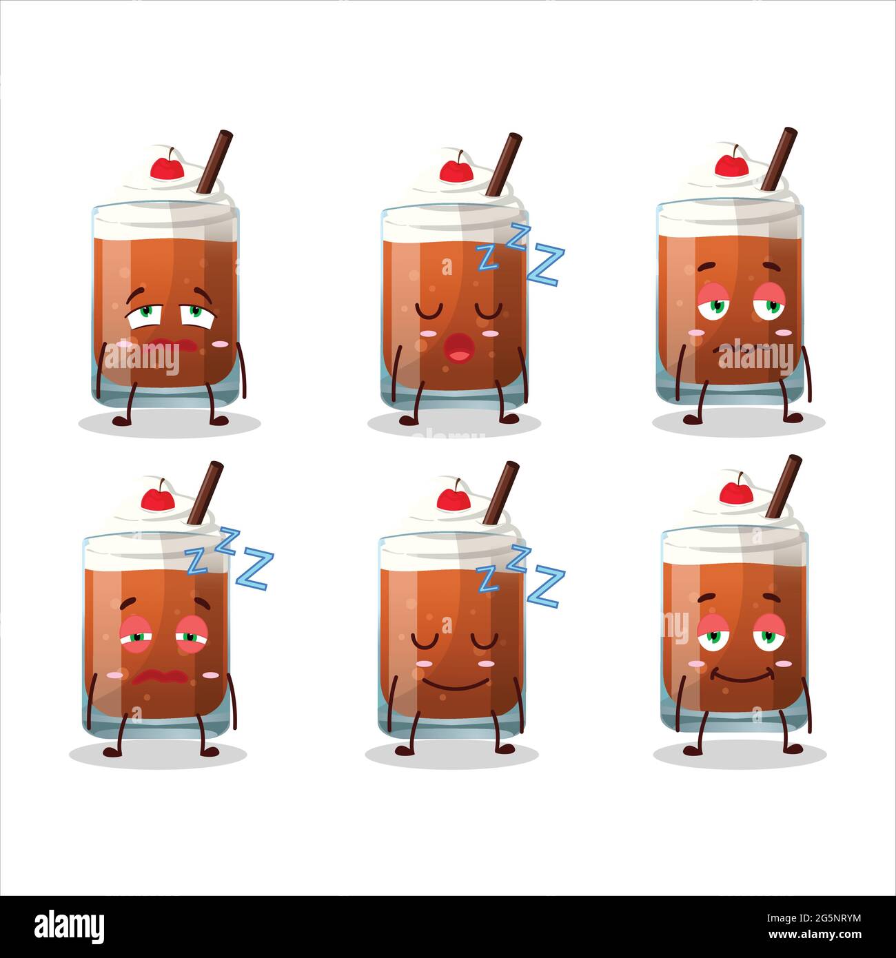 Root beer float foam Stock Vector Images - Alamy