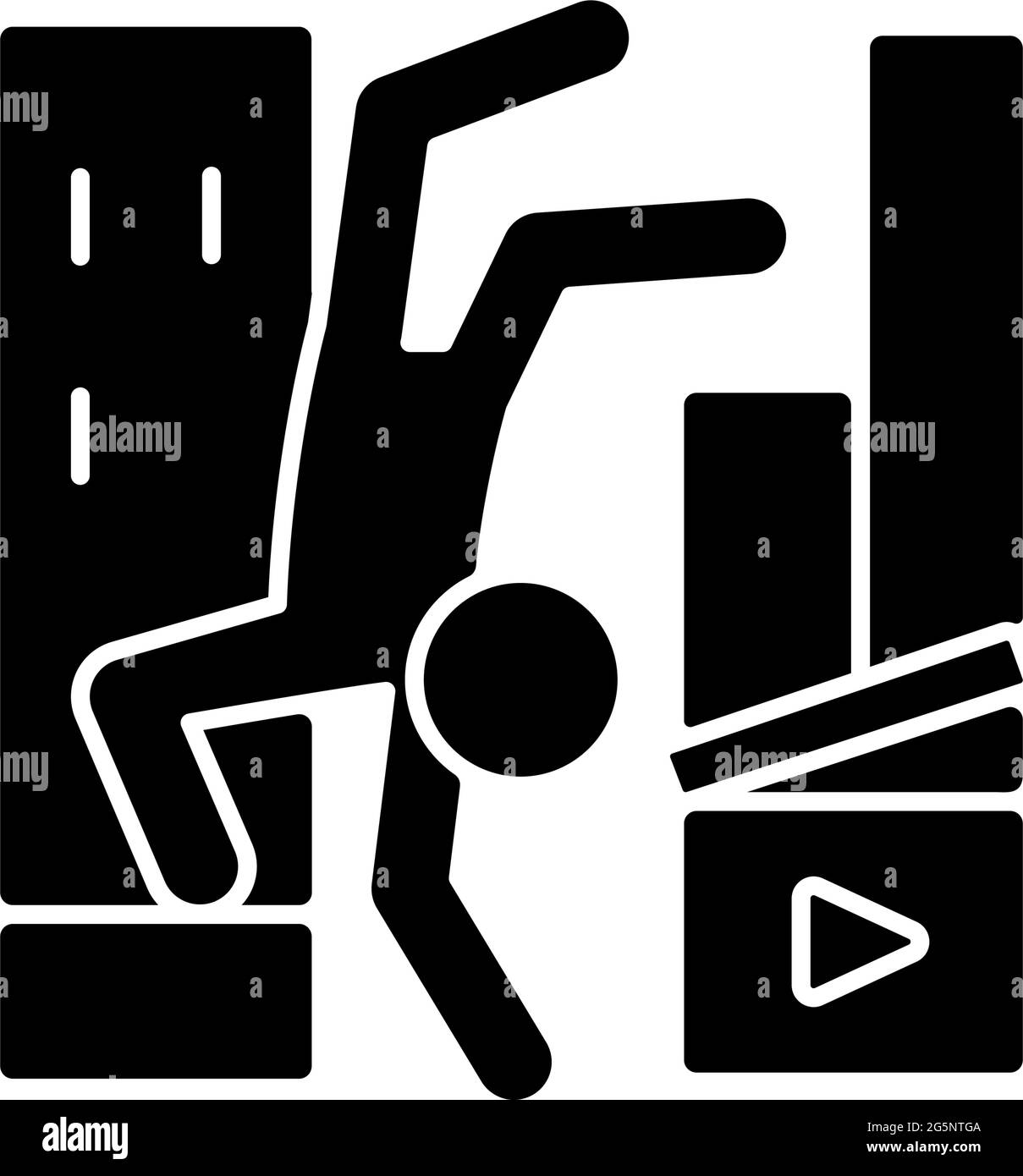 Parkour logo hi-res stock photography and images - Alamy