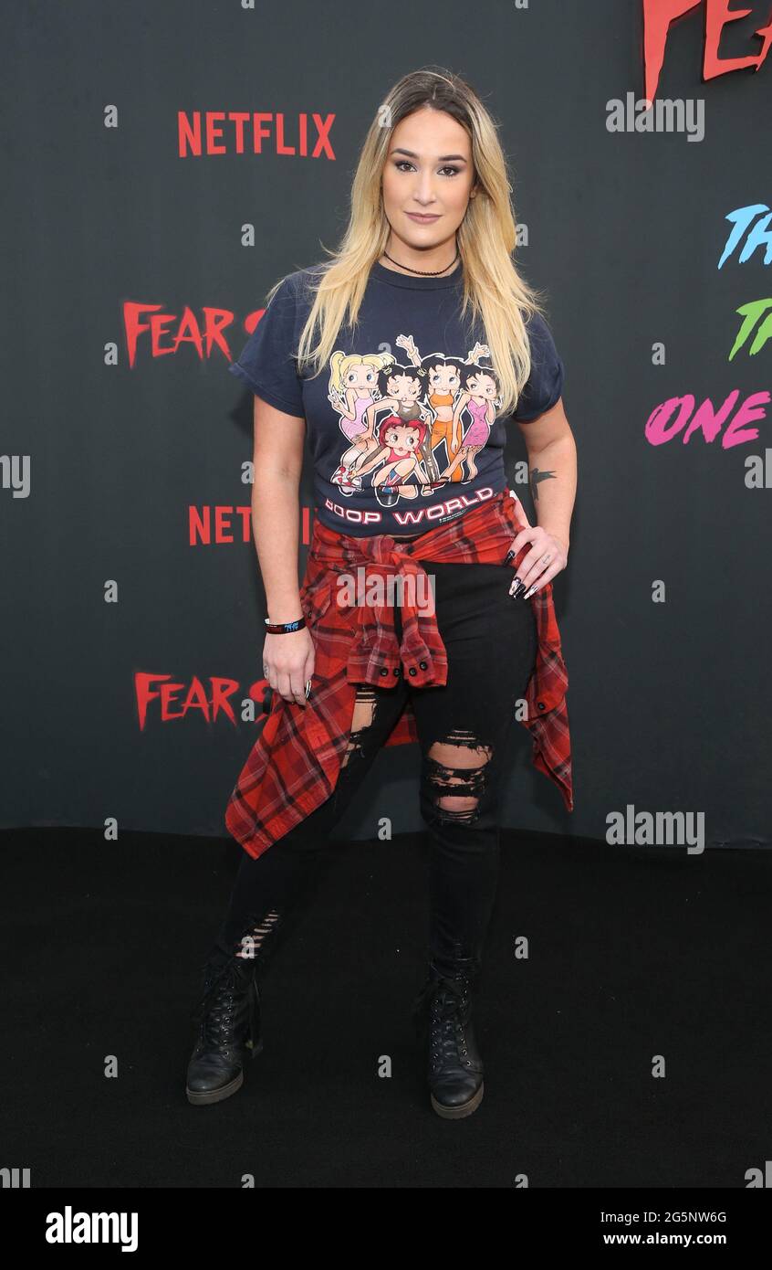 Los Angeles, CA -June 28 - Emma Hunton, at Premiere Of Netflix's "Fear ...