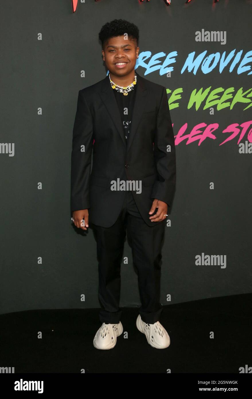 Los Angeles, CA -June 28 - Benjamin Flores Jr., at Premiere Of Netflix ...