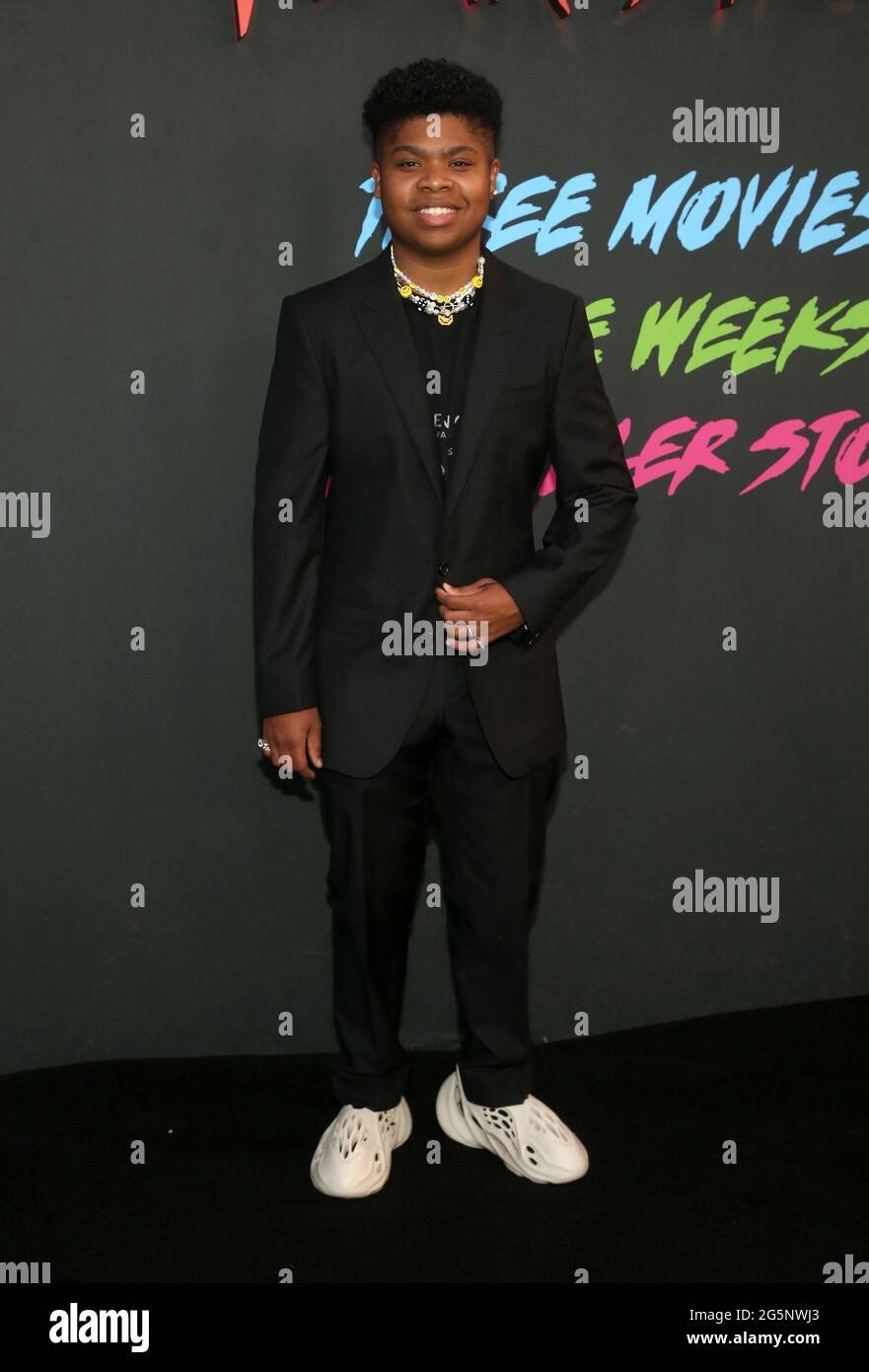 Los Angeles, CA -June 28 - Benjamin Flores Jr., at Premiere Of Netflix ...