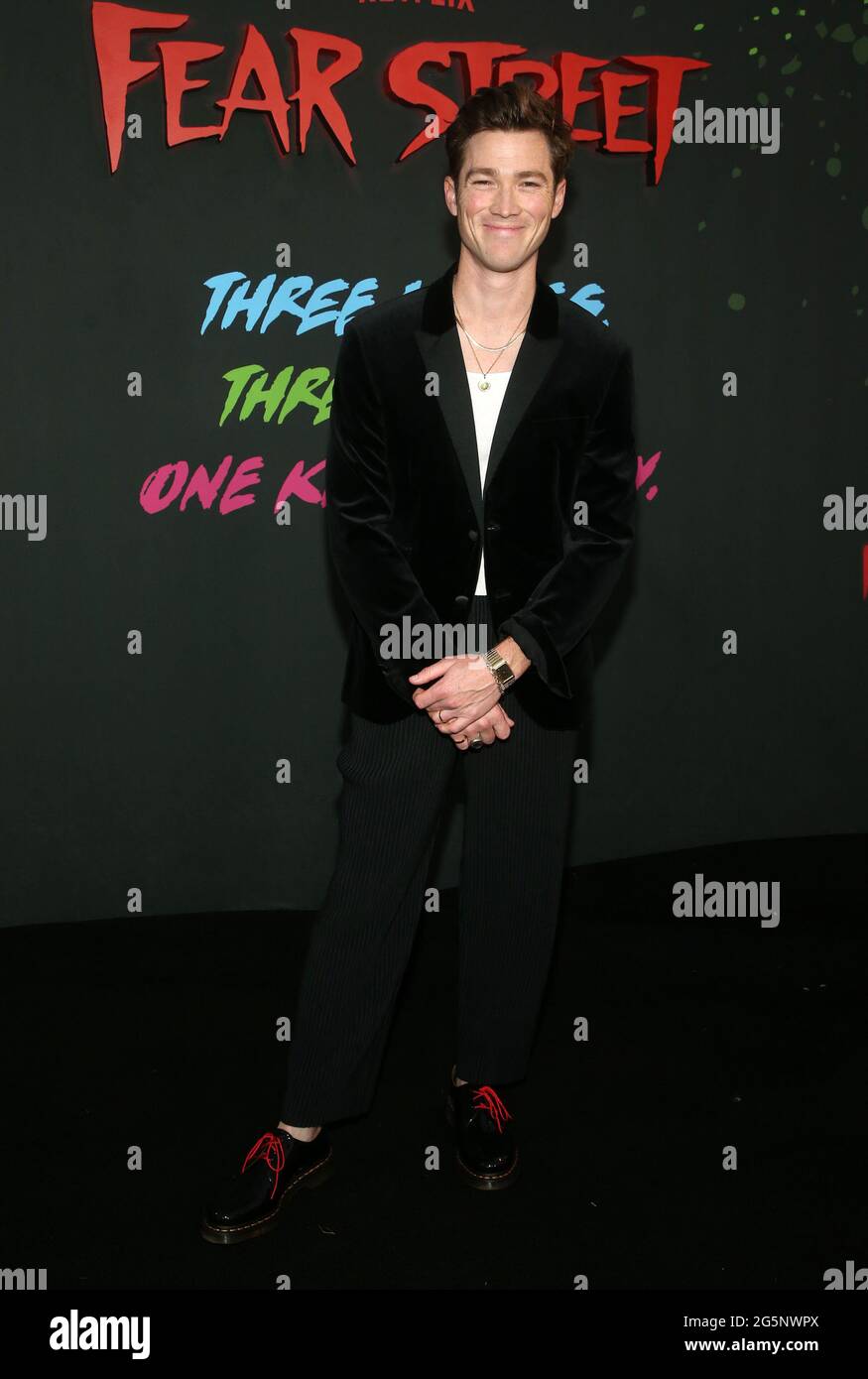 Los Angeles, CA -June 28 - Jeremy Ford, at Premiere Of Netflix's "Fear ...