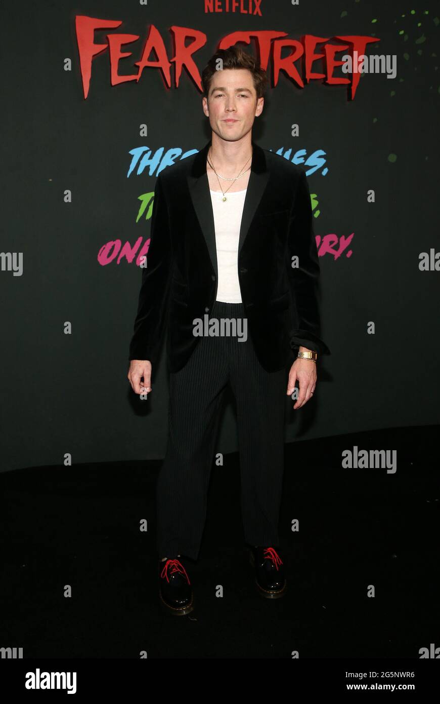 Los Angeles, CA -June 28 - Jeremy Ford, at Premiere Of Netflix's "Fear ...