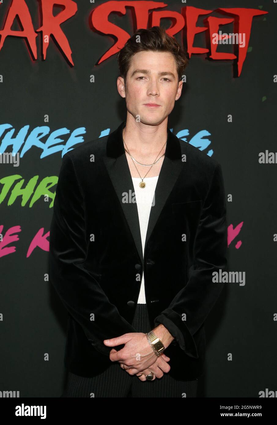 Los Angeles, CA -June 28 - Jeremy Ford, at Premiere Of Netflix's "Fear ...