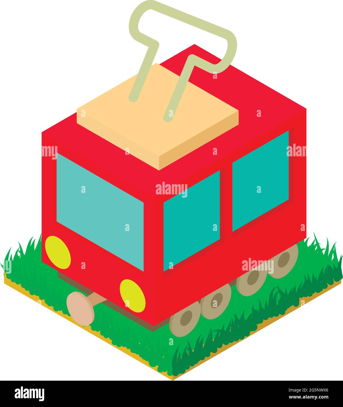 Tram grass Stock Vector Images - Alamy