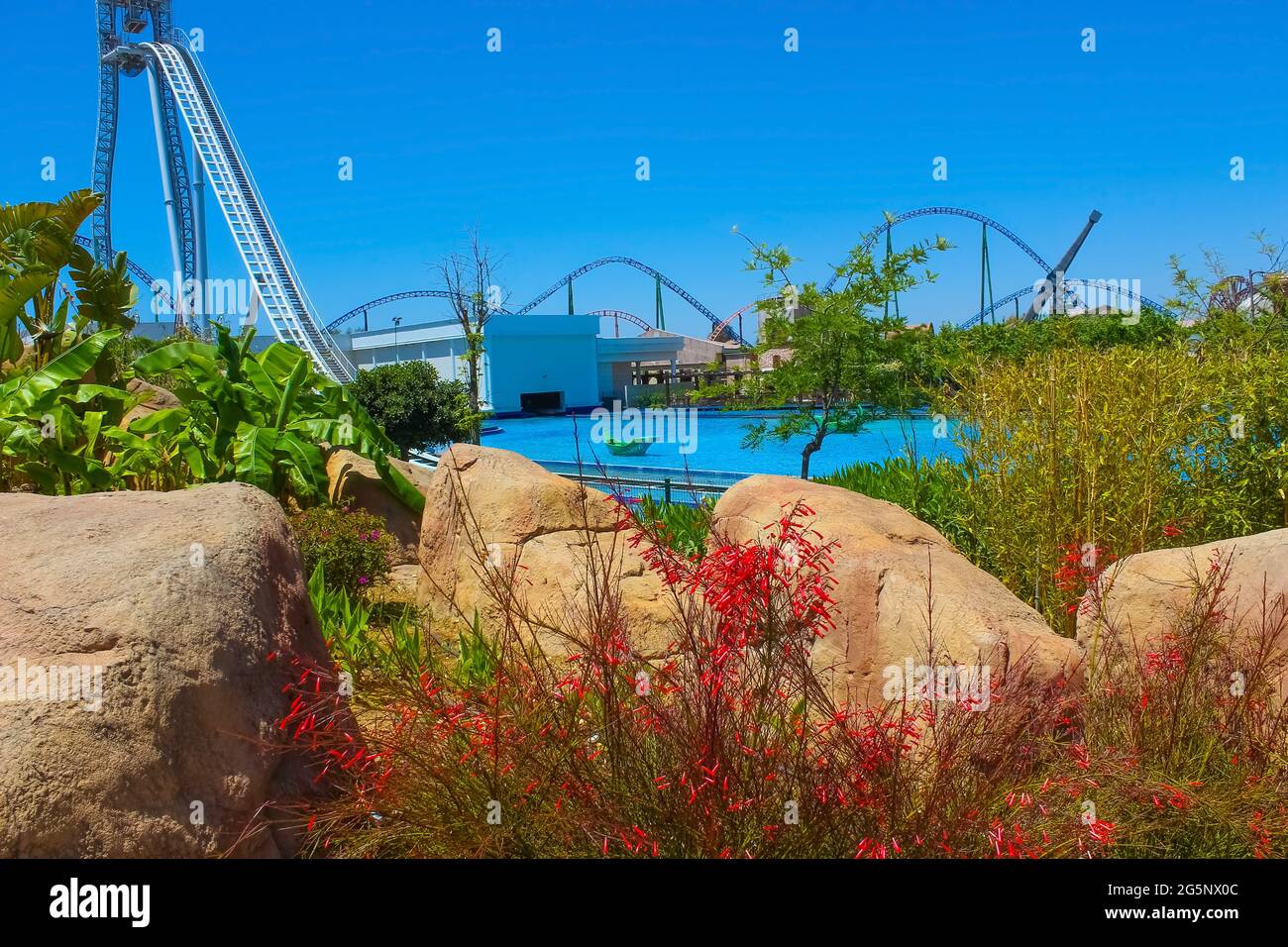 Belek, Antalya, Turkey - May 15, 2021: The Land of Legends theme park ...