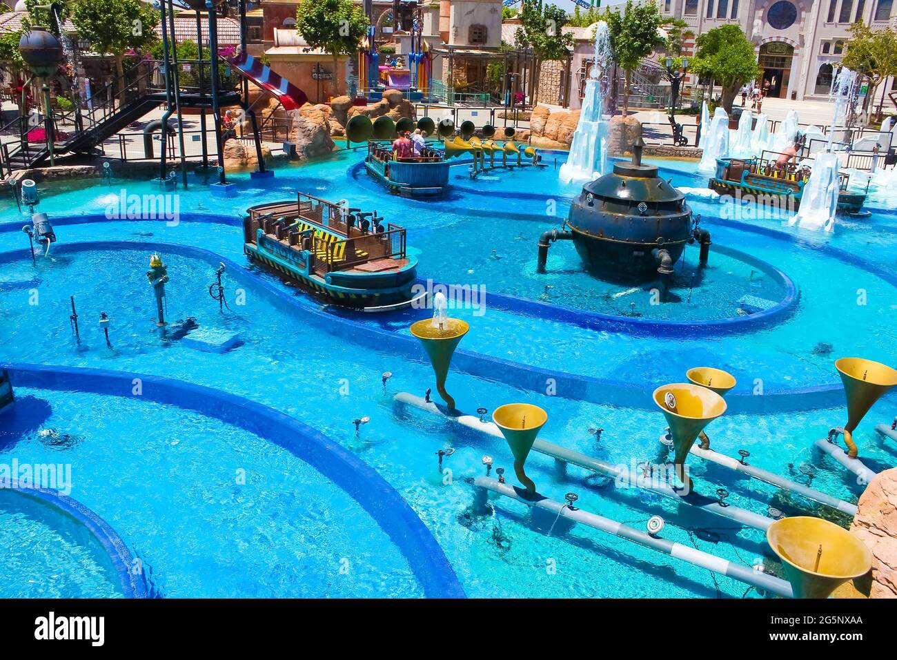 Belek, Antalya, Turkey - May 15, 2021: The Land of Legends theme park ...