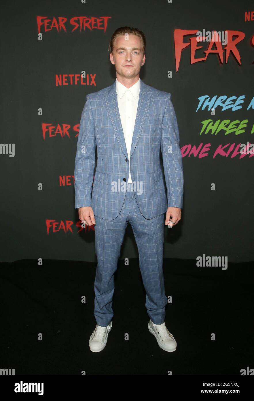 Los Angeles, CA -June 28 - McCabe Slye, at Premiere Of Netflix's "Fear ...