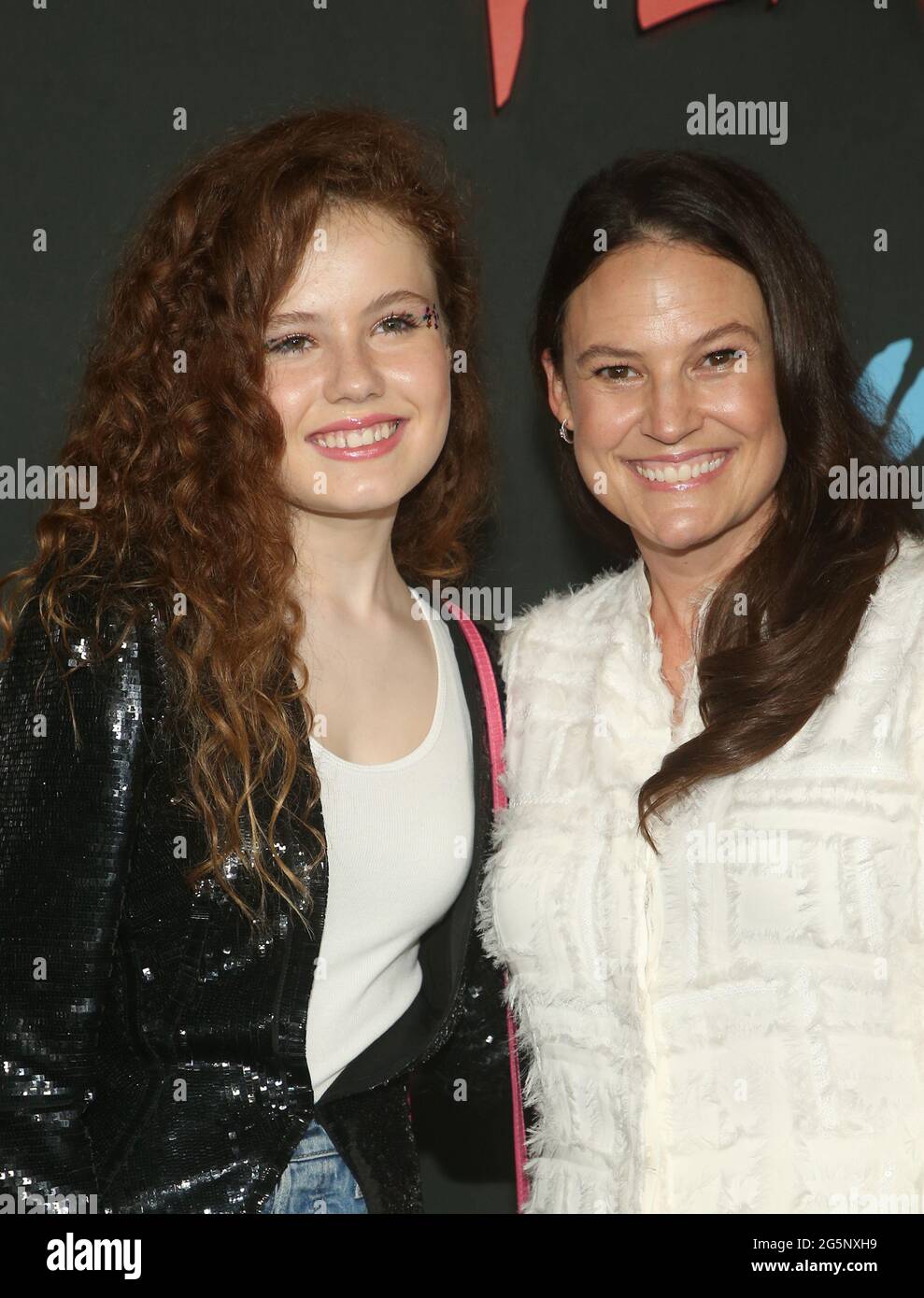 Los Angeles, CA -June 28 - Darby Camp, Lacy Camp, at Premiere Of ...