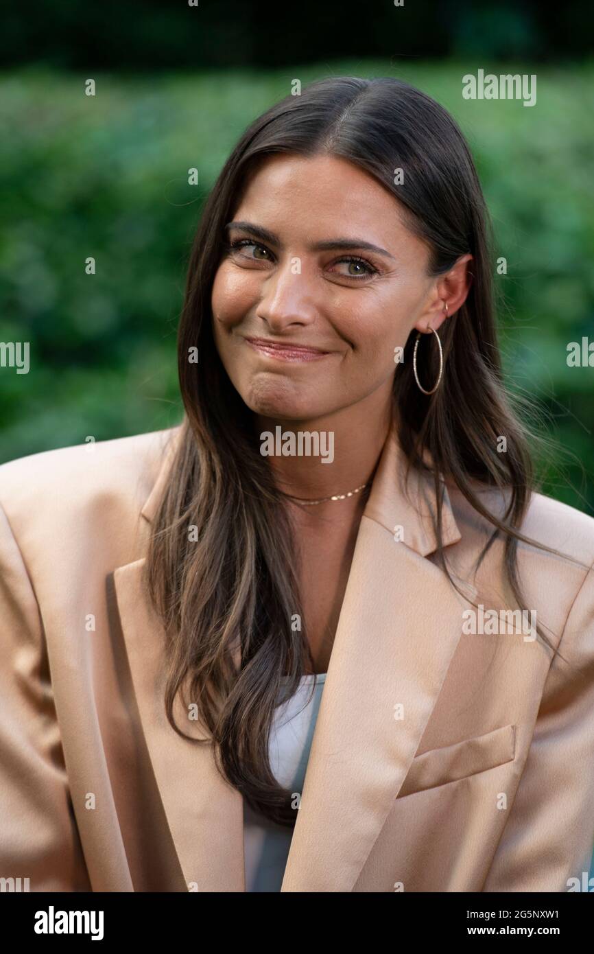 Duesseldorf, Deutschland. 25th June, 2021. Actress Sophia THOMALLA in ...