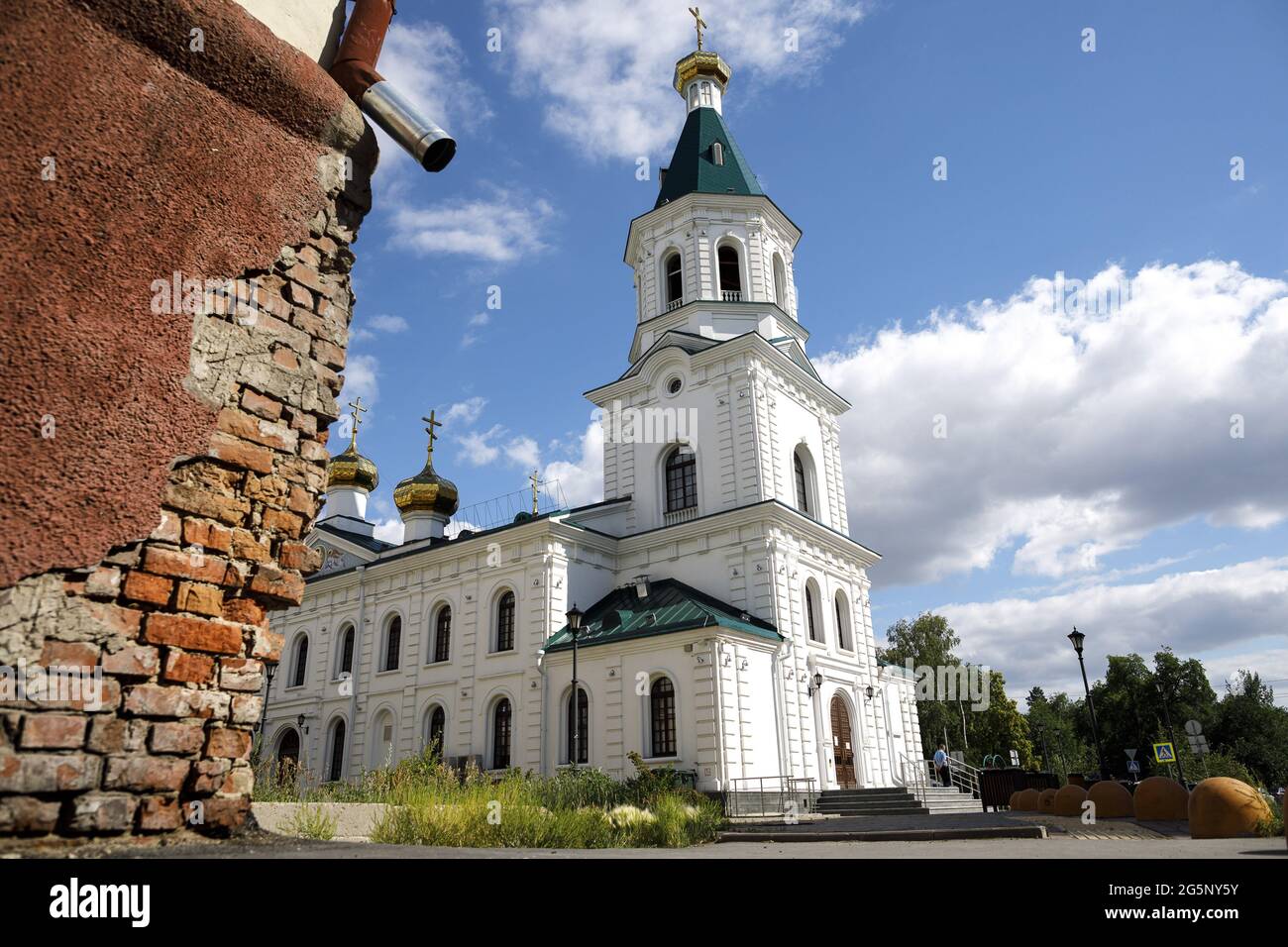Military Resurrection Cathedral during the Silk Way Rally 2021's ...