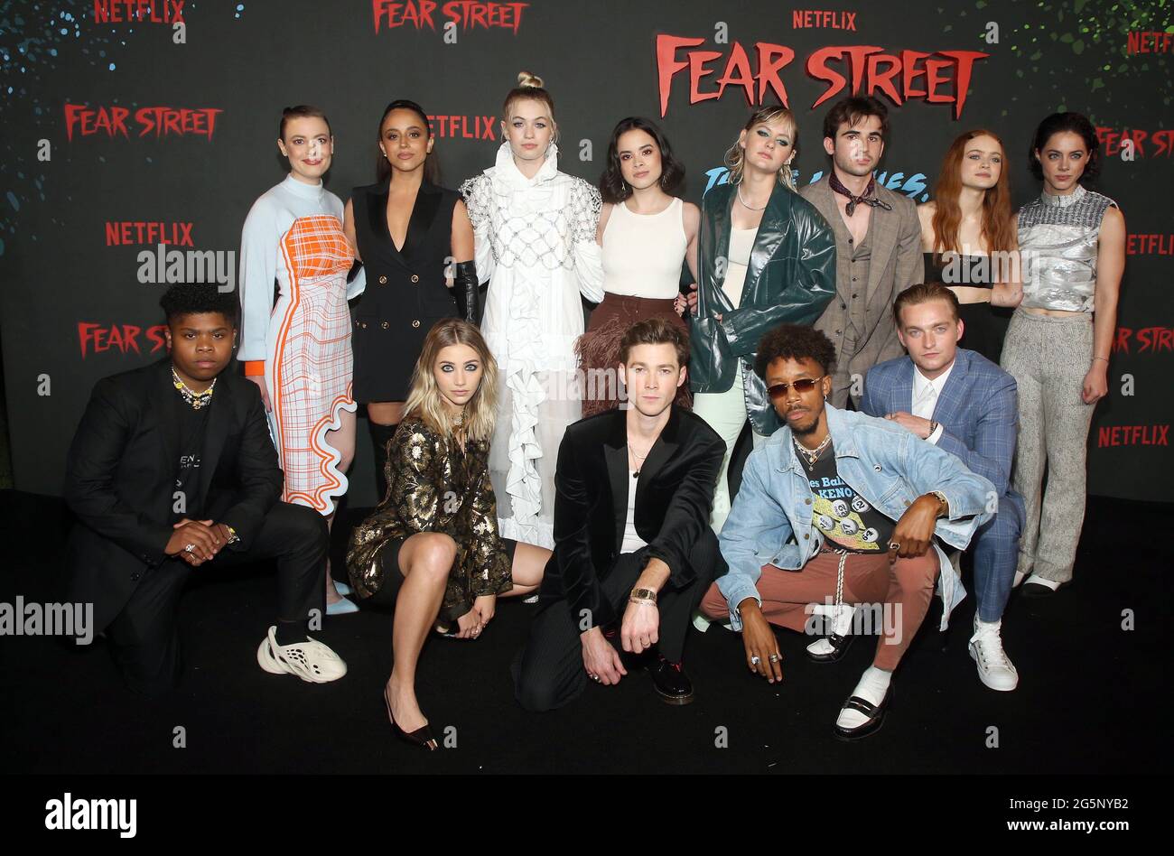 Los Angeles, CA -June 28 - McCabe Slye, Benjamin Flores Jr., Ted ...
