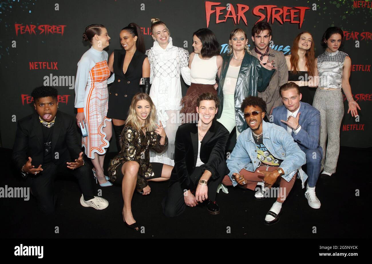 Los Angeles, CA -June 28 - McCabe Slye, Benjamin Flores Jr., Ted ...