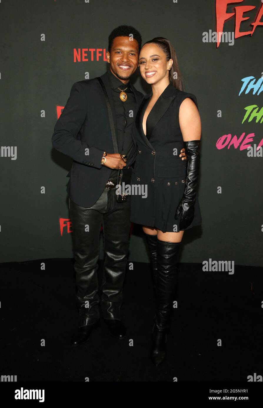 Los Angeles, CA -June 28 - Lovell Adams-Gray, Kiana Madeira, at ...