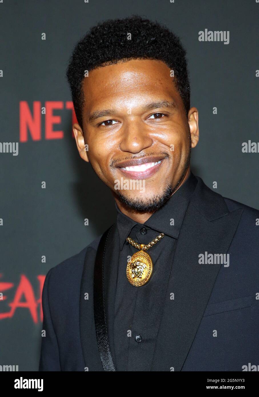 Los Angeles, CA -June 28 - Lovell Adams-Gray, at Premiere Of Netflix's ...