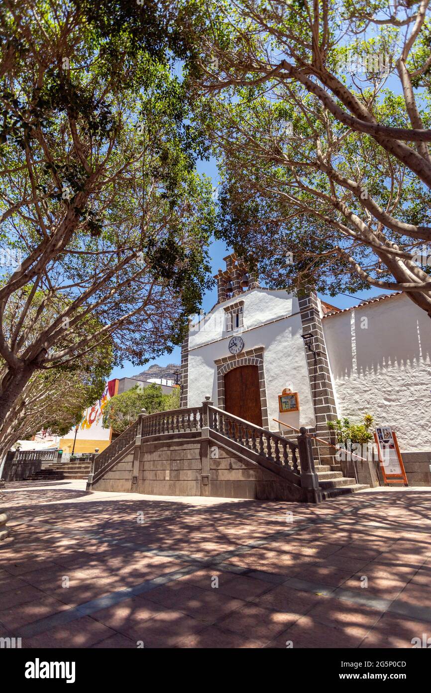 The town of Mogan, Gran Canaria, Canary Islands, Spain Stock Photo - Alamy