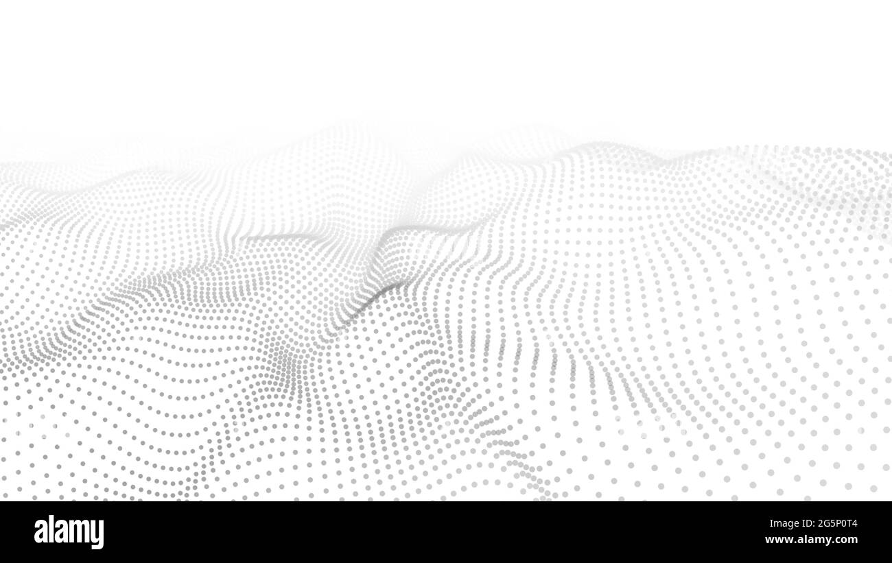 Network connection structure wave Cut Out Stock Images & Pictures - Alamy