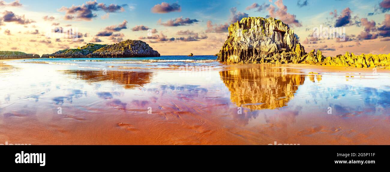 Cantabrian coastal towns hi-res stock photography and images - Alamy