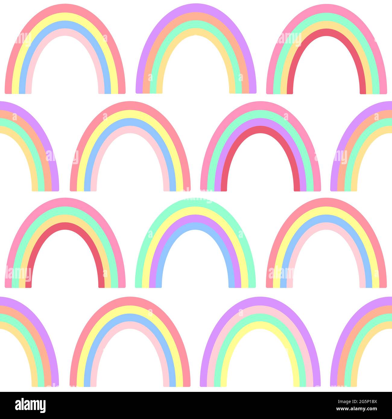 Rainbows pattern hi-res stock photography and images - Alamy