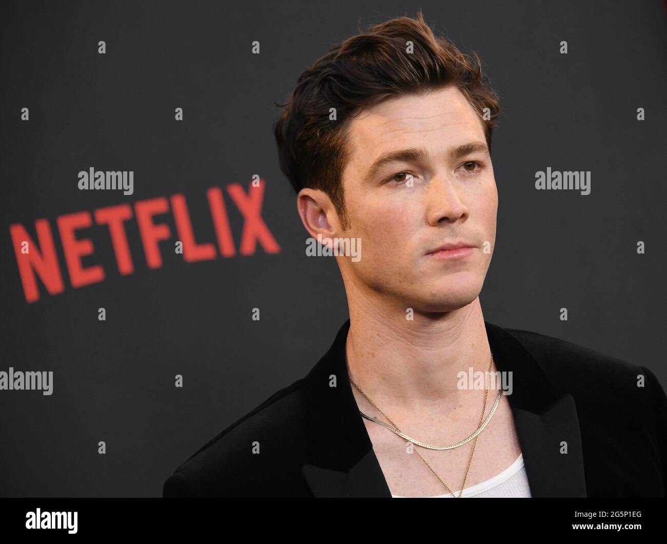 Jeremy Ford arrives at the FEAR STREET TRILOGY Premiere held at the LA ...