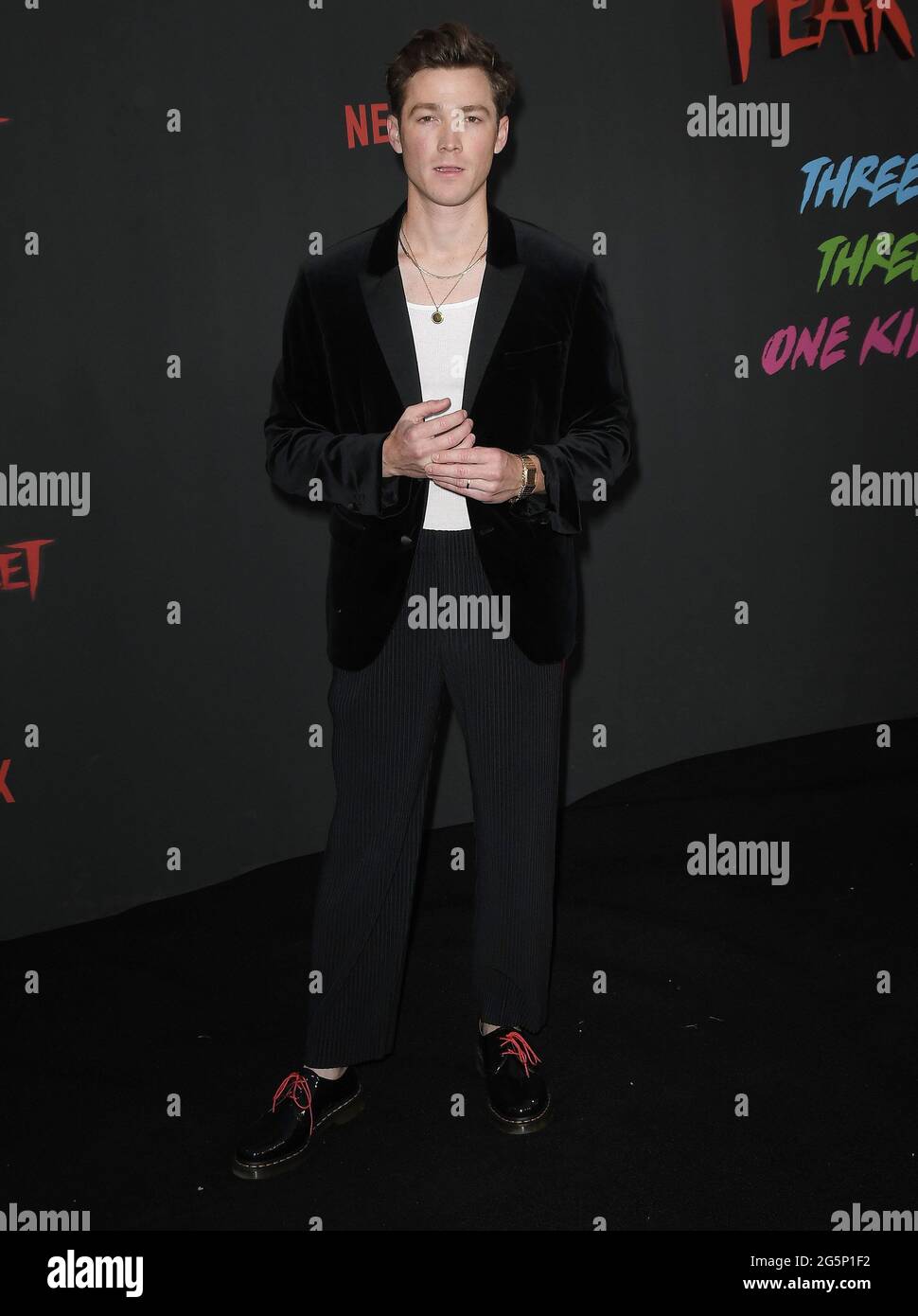 Los Angeles, USA. 28th June, 2021. Jeremy Ford arrives at the FEAR ...