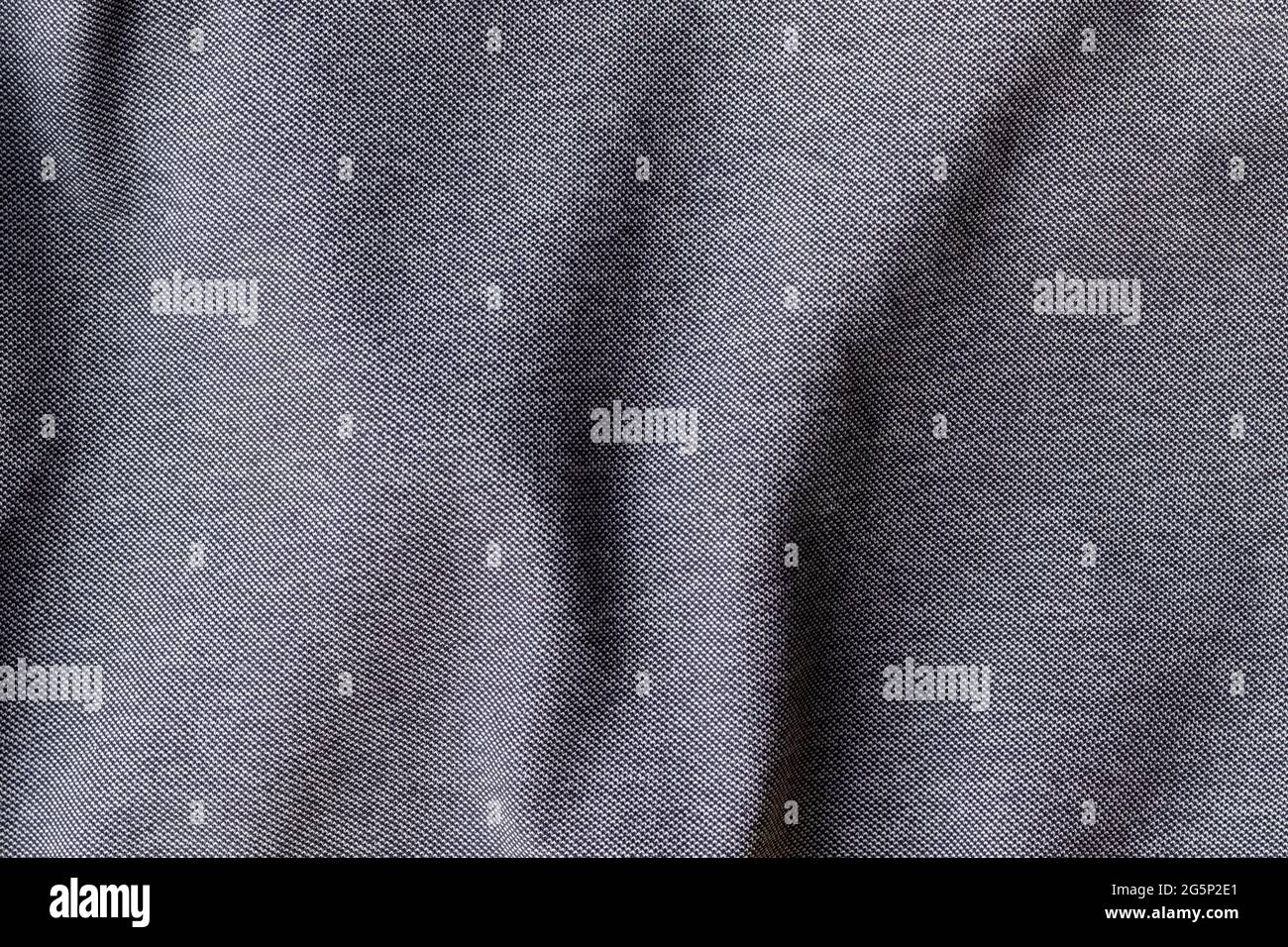 Jersey cotton fabric texture. Crumpled gray textile background Stock ...