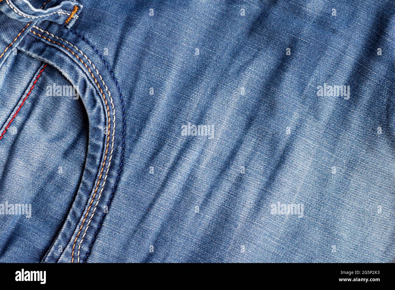 Abstract Distressed Denim Texture Fashion High Resolution Stock ...