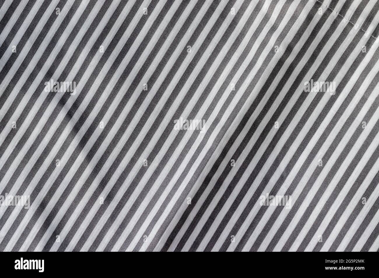 Diagonal striped fabric texture. White and gray textile background ...