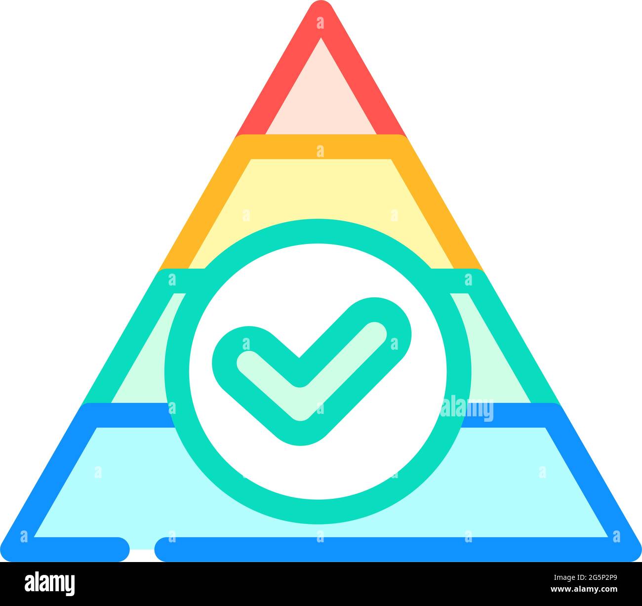 balanced diet color icon vector illustration Stock Vector Image & Art ...